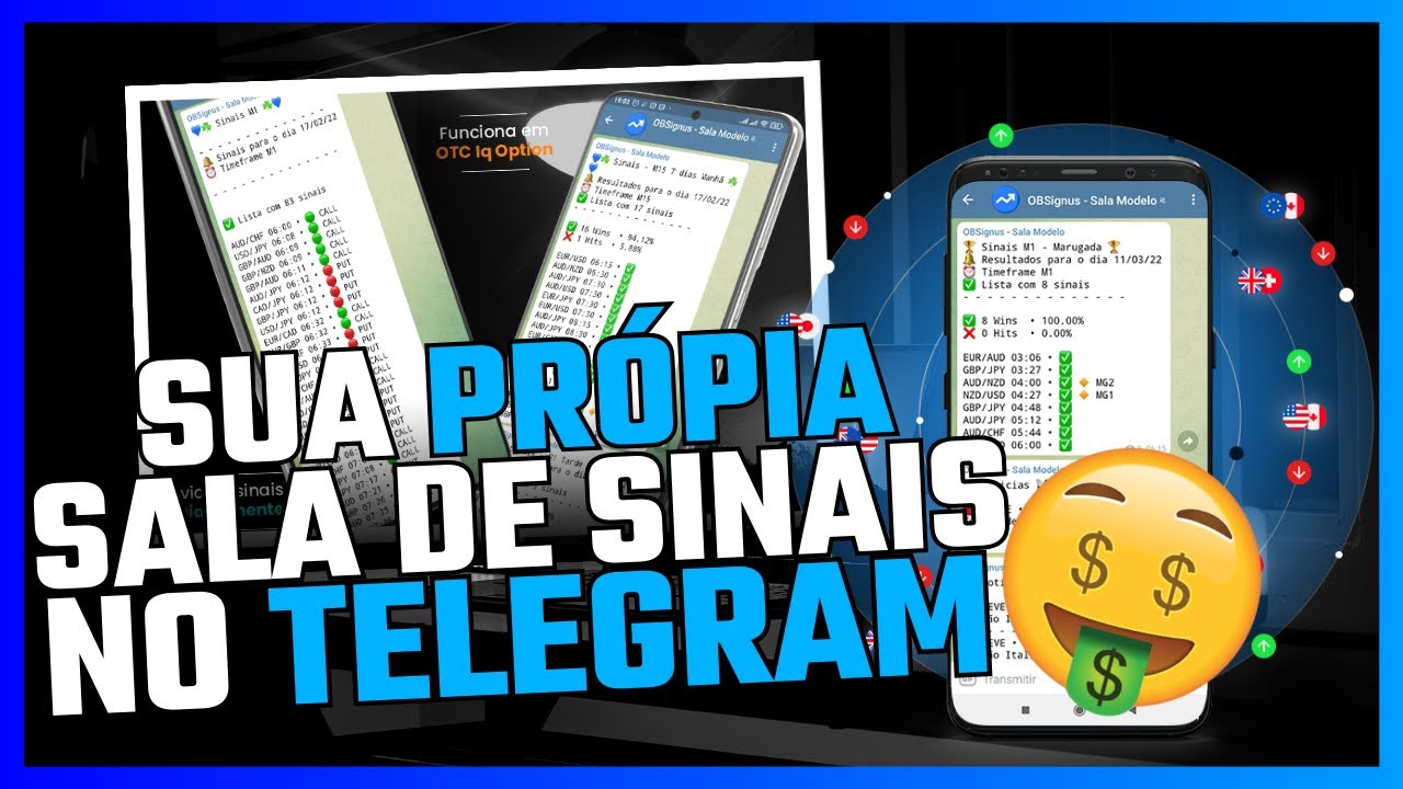 COMO CRIAR SALA DE SINAIS NO TELEGRAM - ATUALIZADO NOVEMBRO 2023 - YouTube