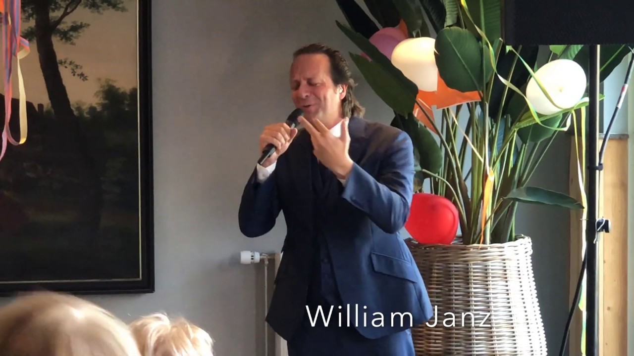 Zanger William Janz live - YouTube