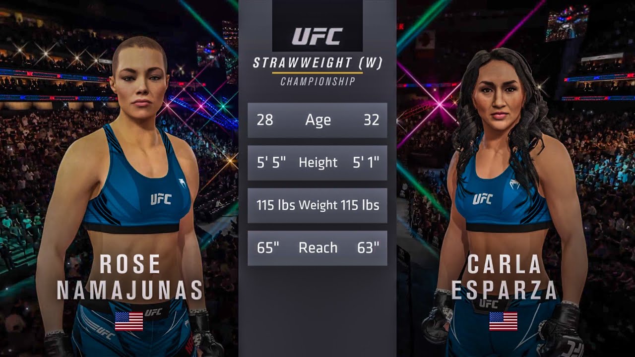 UFC 274! Rose Namajunas vs Carla Esparza Womens’s Strawweight Title ...
