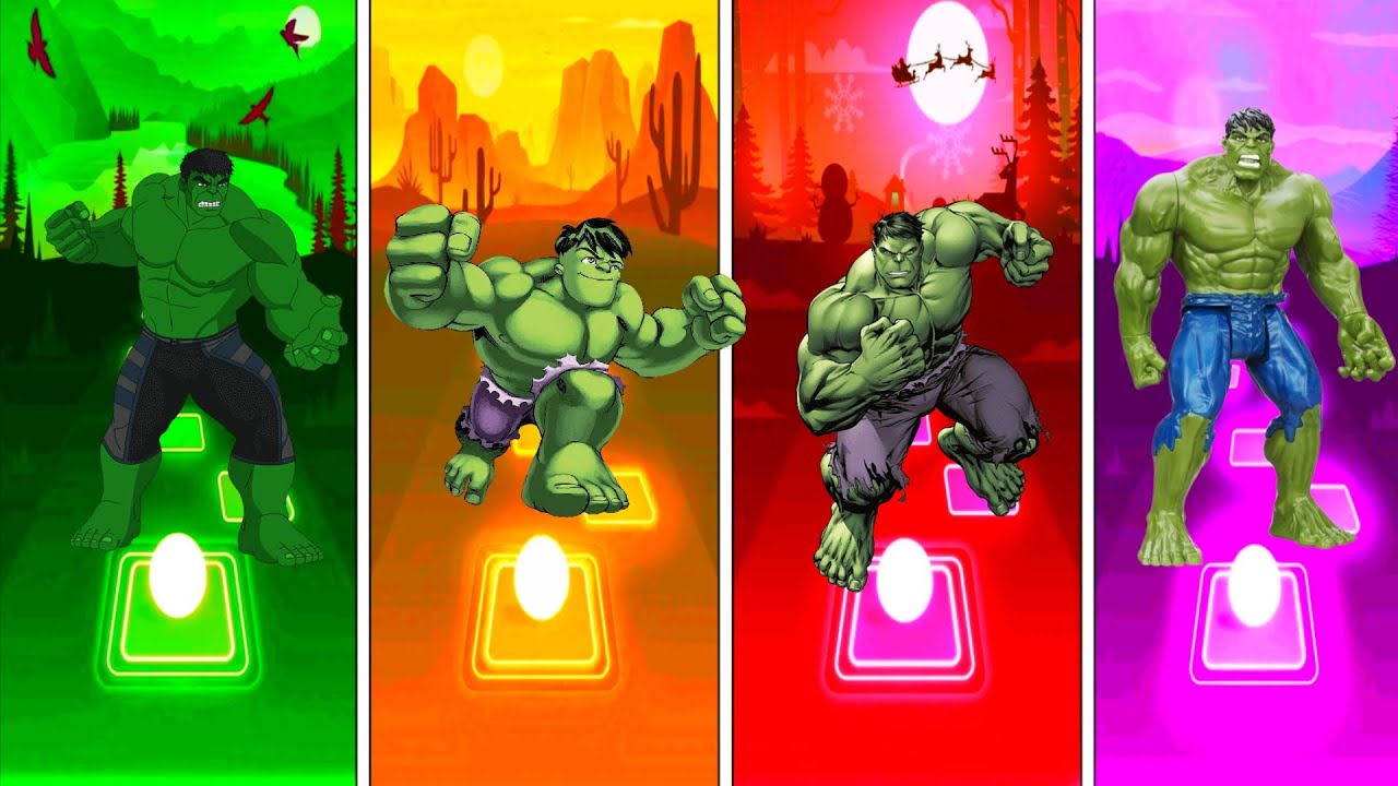 HULK MAN TILES HOP GAMING OLL FRIEND HULK MAN TILES HOP GAMING EDM RUSH ...