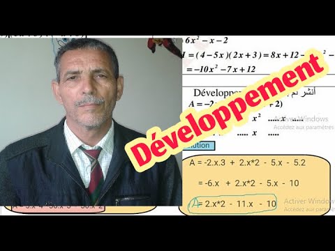 Collège ; Factorisation et développement identités remarquables ...