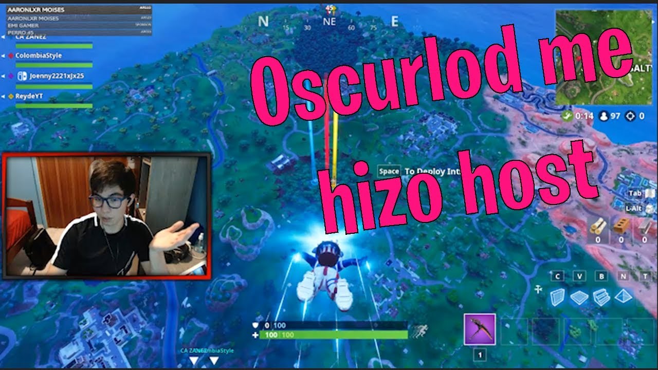 OSCURLOD (el mejor jugador de Argentina) me da HOST y esto es lo que ...