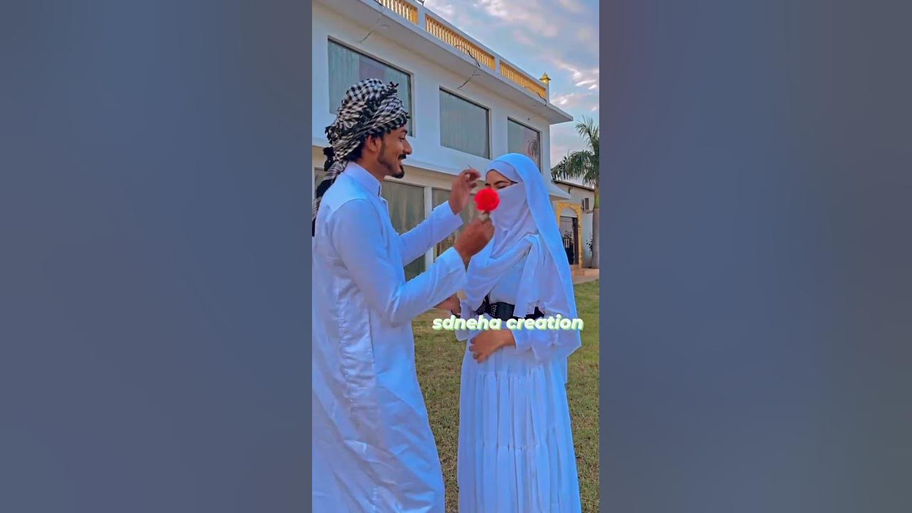 Sathiya ️ Cute Muslim Couple Whatsapp Status Muslim Couple