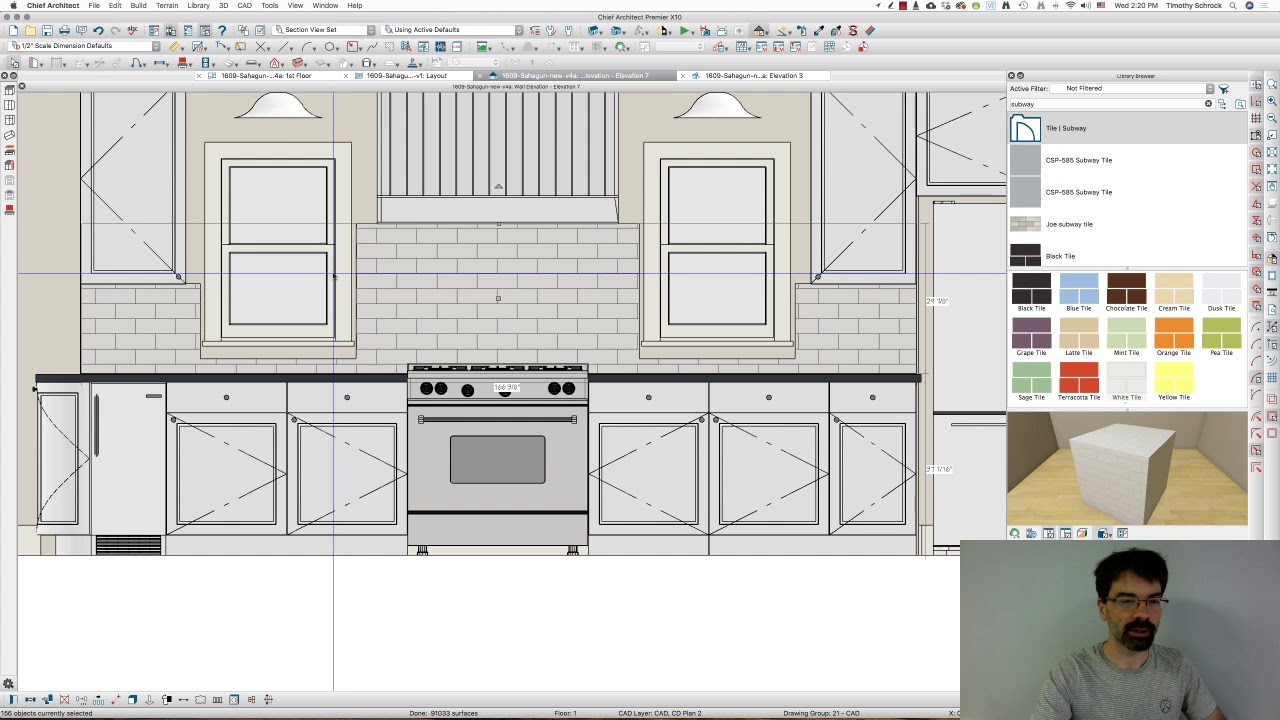 Fixing and drawing wall elevations - YouTube