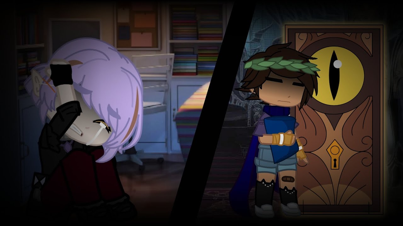 Loving you was easy it was you leaving that scarred.|Gacha Meme|Lumity ...