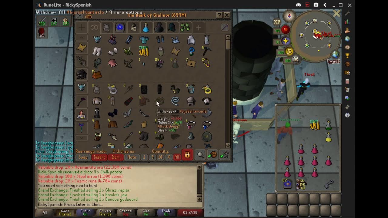 OSRS Duo @ Bandos - YouTube
