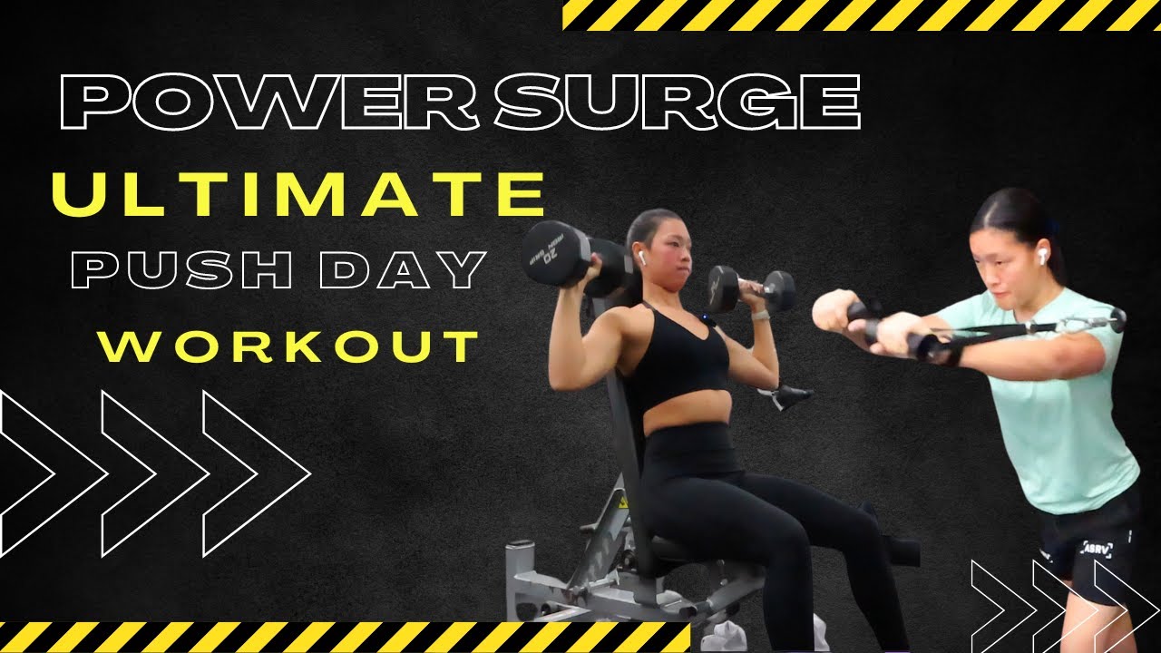 Unlock Your Strength: Dominating Upper Body Push Day Workouts for Maximum Gains! - Vlogmas day ...