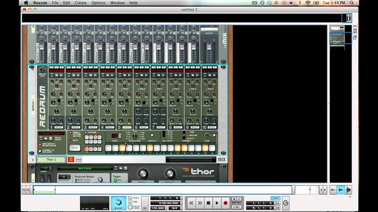 Starting with ReDrum Part 1 (Beginner) | Intro To Reason Devices | J.A ...