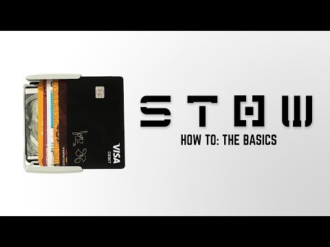STOW Wallet - The Basics