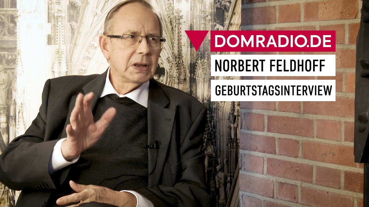 Geburtstagsinterview mit Prälat Norbert Feldhoff - YouTube