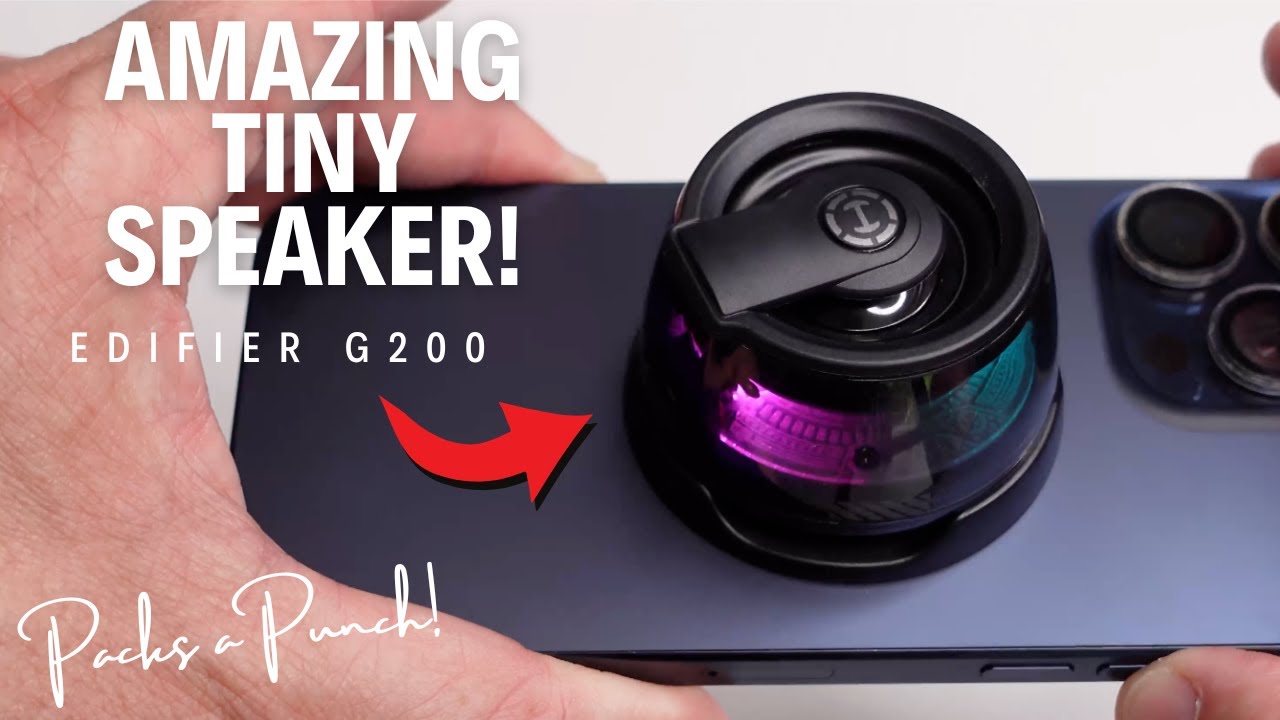 Edifier G200 Speaker Unboxing & Review - Great Sound from a Small ...