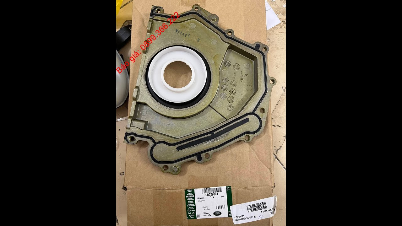 LR029001 Phớt đuôi trục cơ Land Rover - YouTube