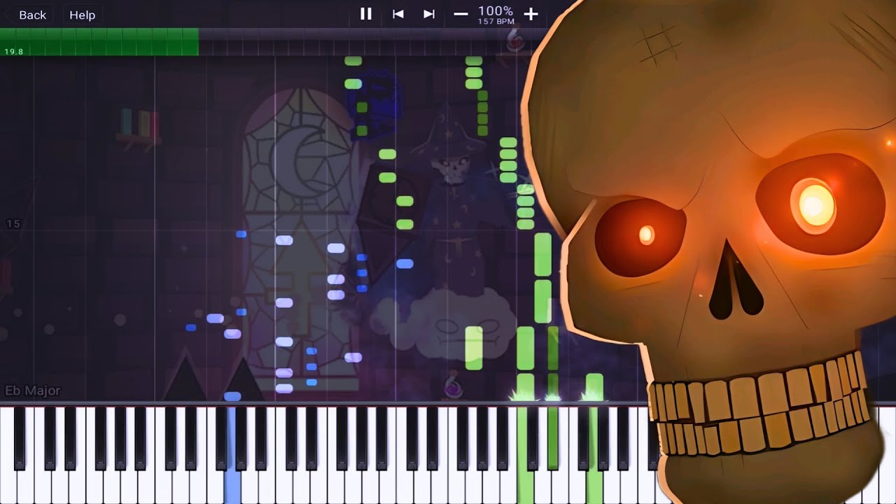 Skeletal Shenanigans ON PIANO by OXJMusic (Slash Inferno by Boom Kitty ...