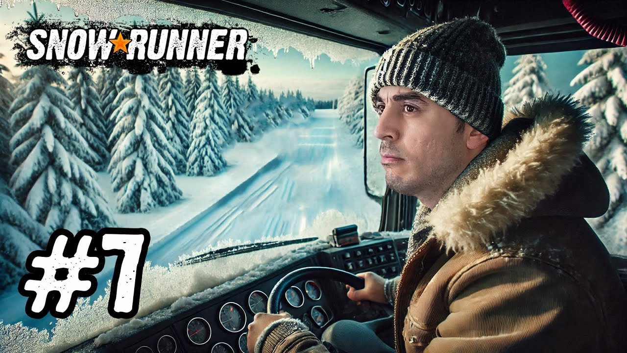 SNOW*RUNNER | MICHIGAN - AL4SK4 NORT PORT YOLLARINDA | LOGITECH G29 + SHIFTER - YouTube