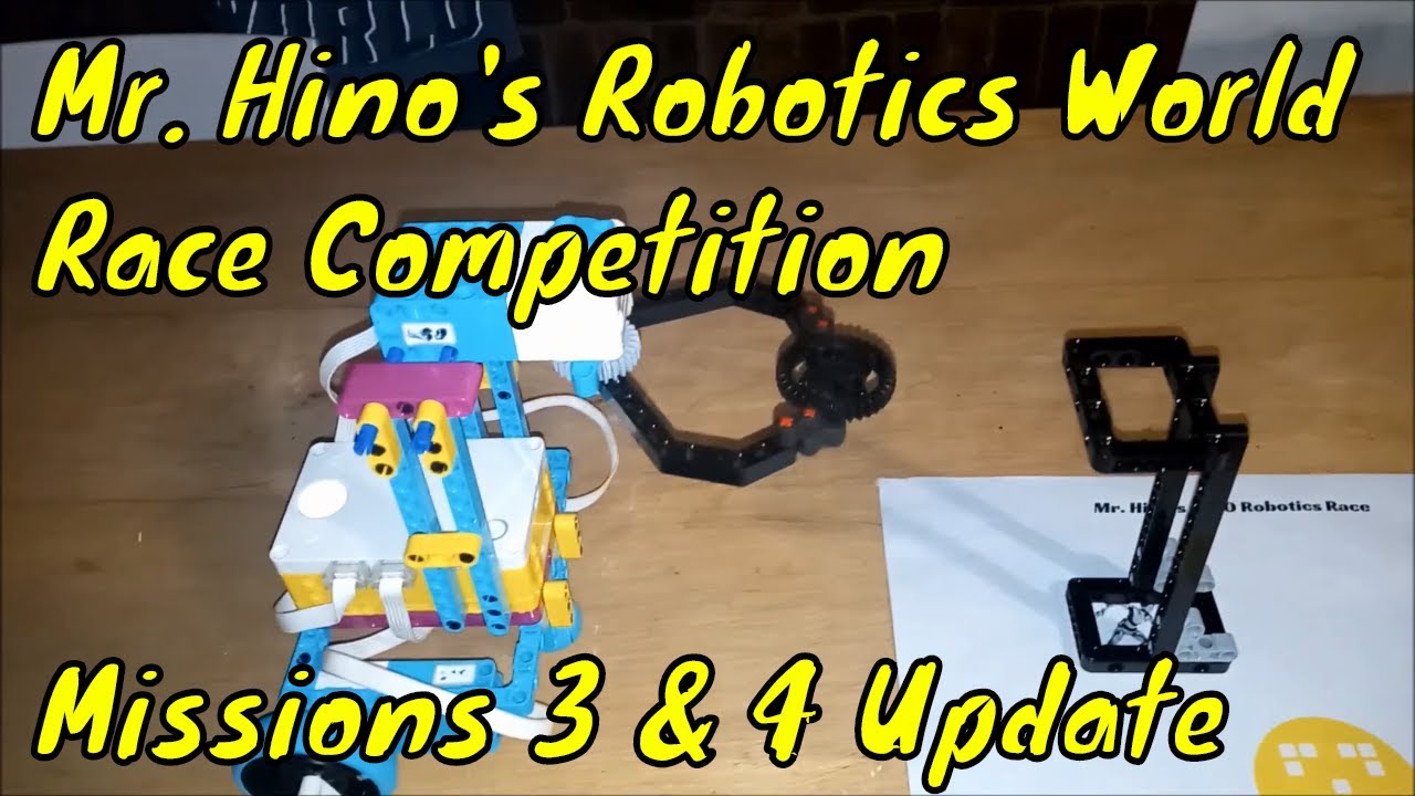 "Mr. Hino's LEGO Robotics World Race Competition Missions 3 & 4 Update ...