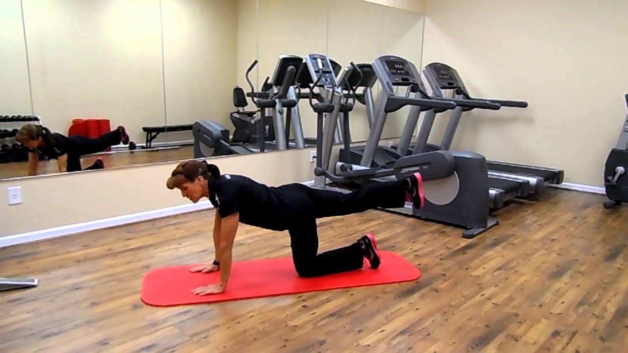 Fredericksburg Fitness Studio: Plank Hamstring Curl - YouTube