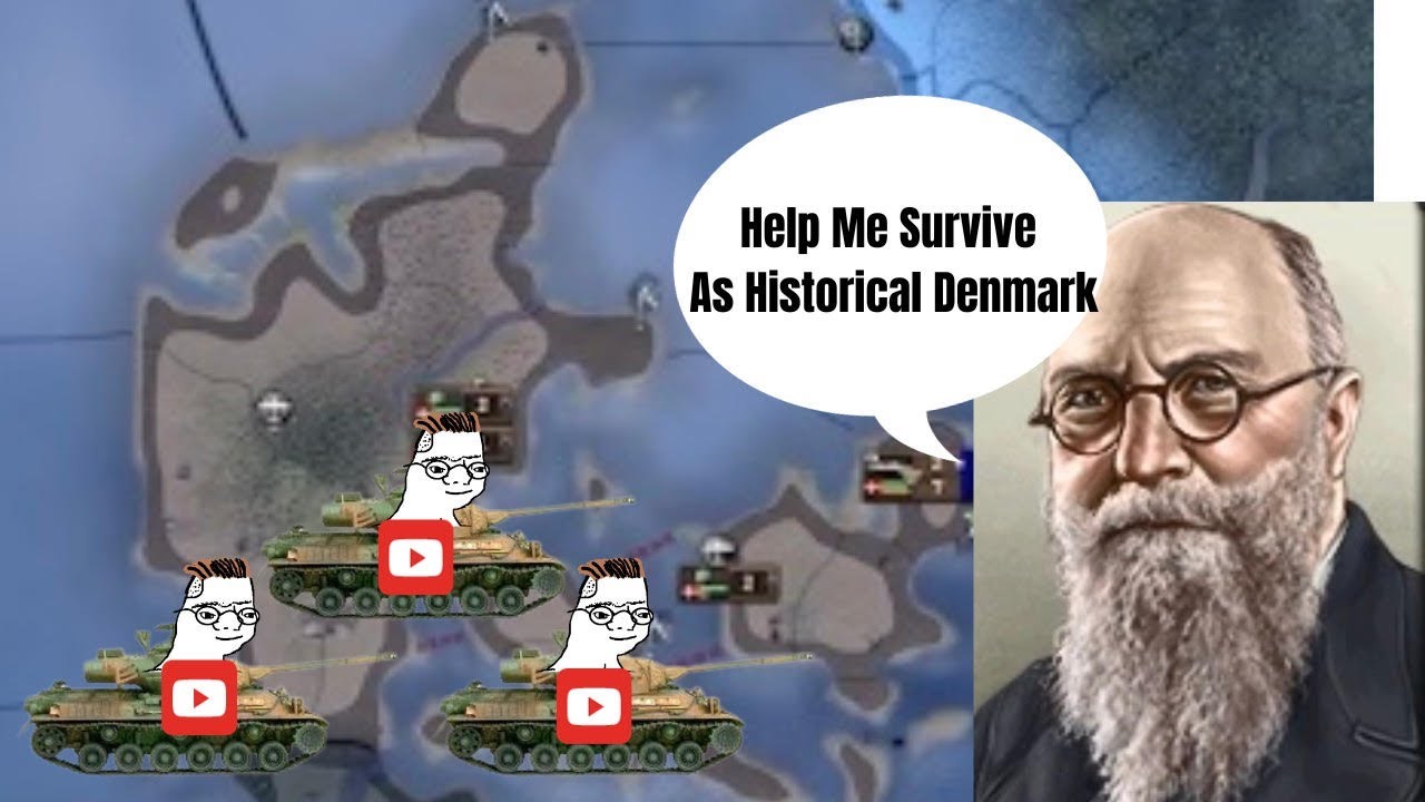 I Used My Comment Section To Help Me Survive As Denmark in HOI4 - YouTube