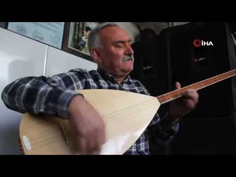 Mahalli sanatçı kendi yazdığı eseriyle duygulandırdı