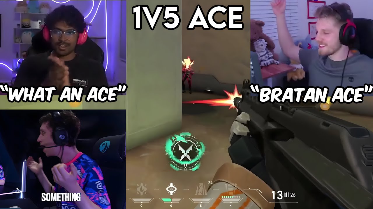 Demon1, Curry & Sliggy React To PRX Something 1v5 ACE Clutch Against ...
