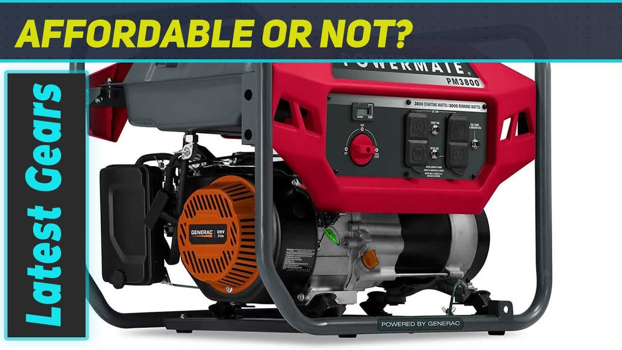 Powermate P0081100 PM3800 by Generac: The Best Portable Generator for ...