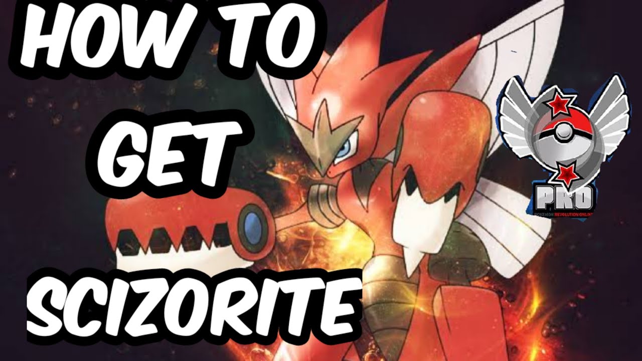 HOW TO GET SCIZORITE | POKEMON REVOLUTION - YouTube