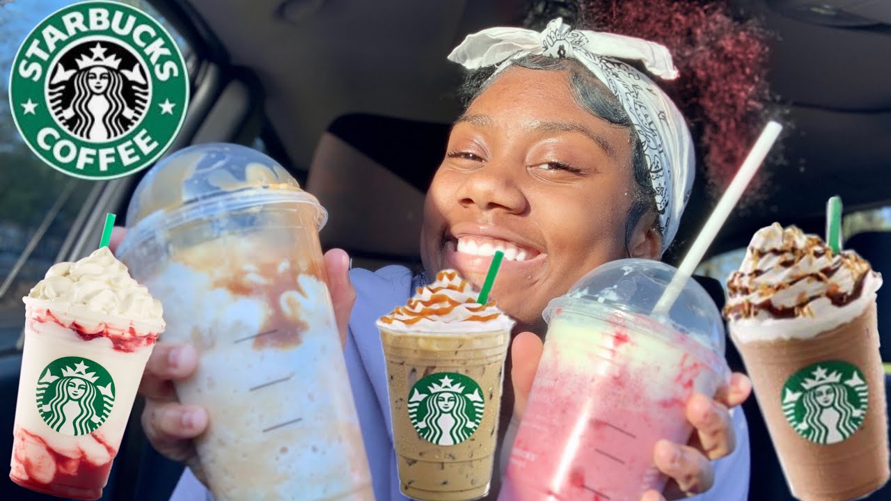 Trying Viral Tiktok Starbucks Drinks Youtube