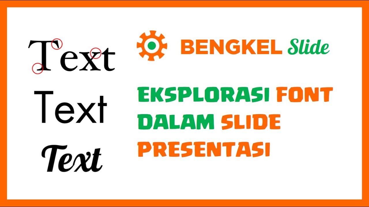 Tutorial PowerPoint #10 Eksplorasi Font untuk Slide Presentasi - YouTube