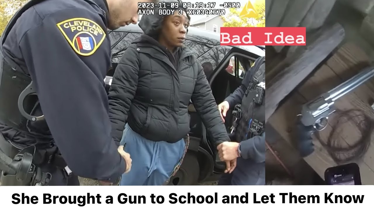 Lady Brings Gun to Kids School - YouTube