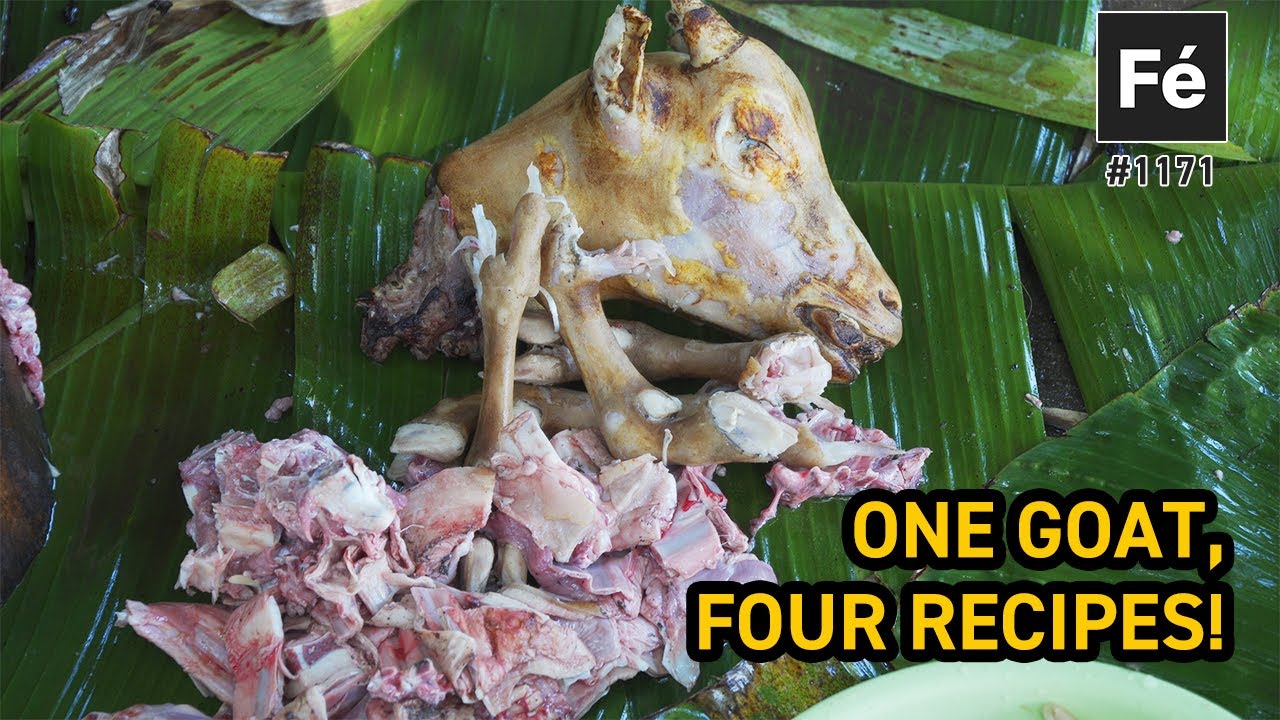 FULL GOAT FEAST in 4 Recipes! GOAT BIRYANI! GOAT MEAT & BRAIN SALAD ...