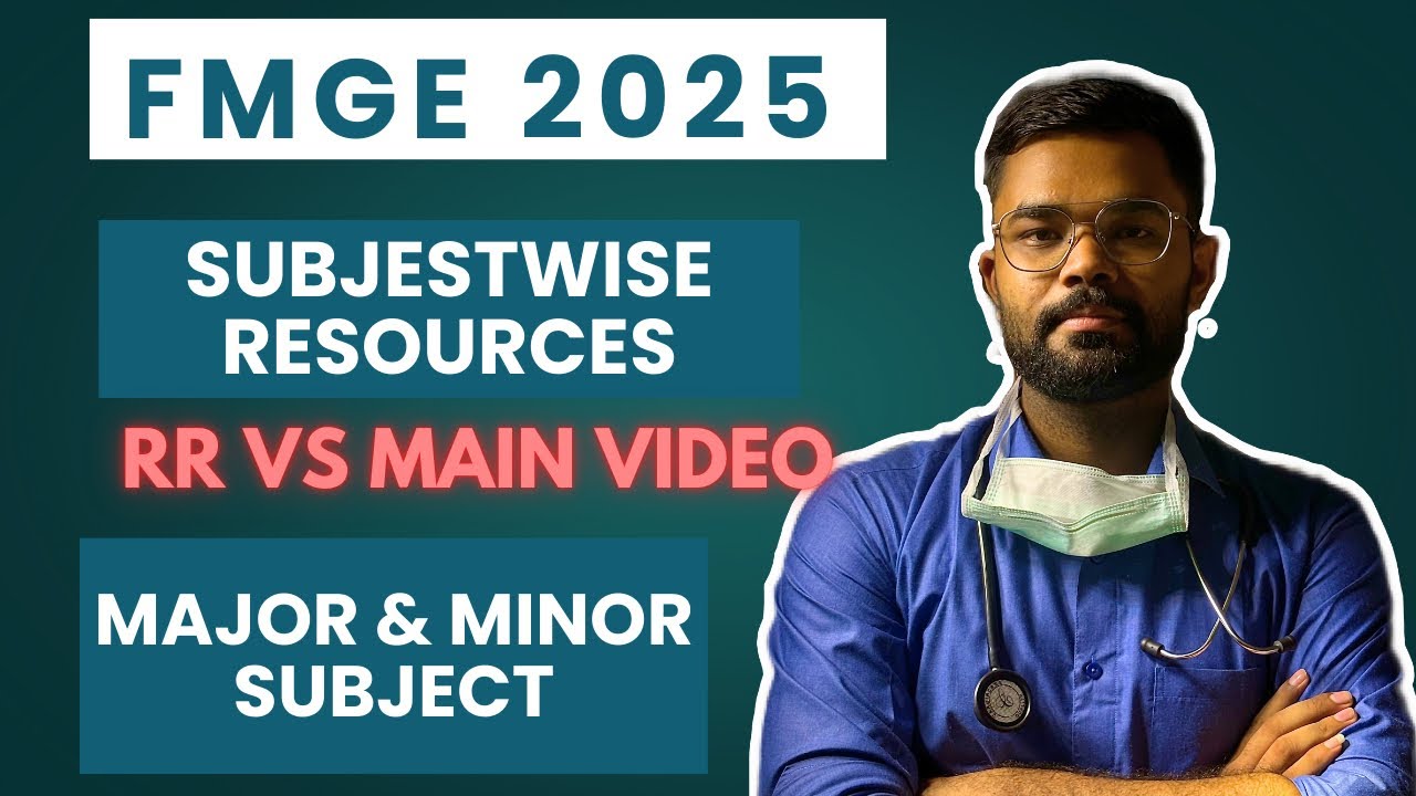 Subjectwise Resources for Fmge July 2025 | Score 200+ Marks in Fmge ...
