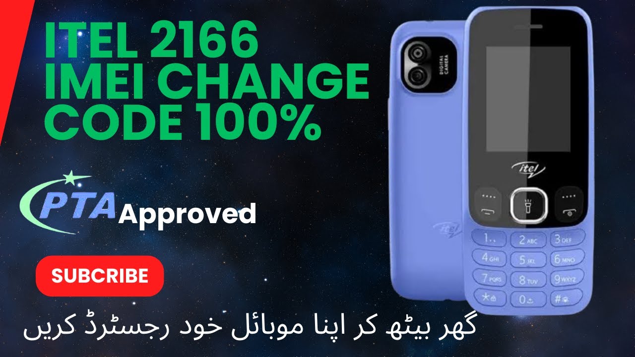 itel it2166 IMEI change code 💯 || it2166 invalid sim solution || PTA ...