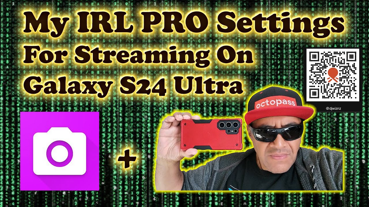 DJ Wiz's Exclusive IRL PRO Settings for Galaxy S24 Ultra 📱 OPTIMIZE ...