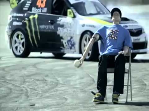 Drifting Subaru Monster Energy. - YouTube
