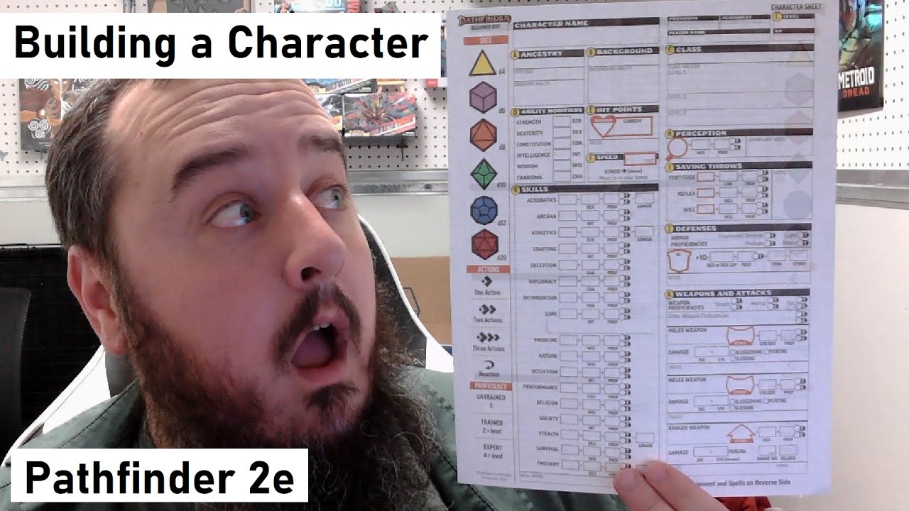 Building a Pathfinder 2e Character using the Beginner Box - Pathfinder ...