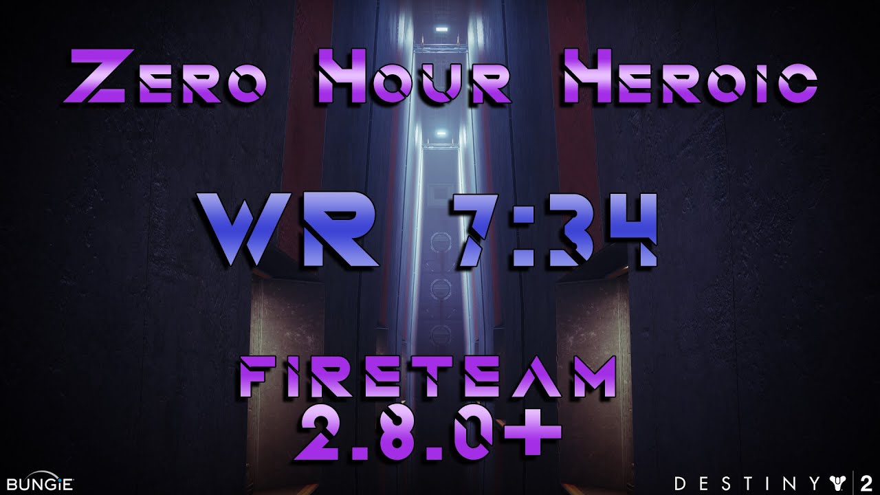 [WR] Zero Hour Heroic 7'34'' 2.8.0+ - YouTube
