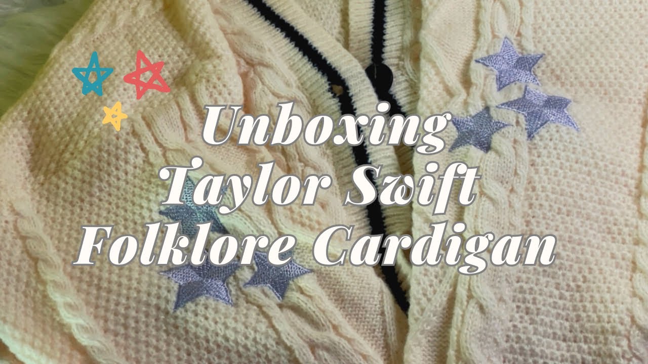 Unboxing Video: Taylor Swift Folklore Cardigan - YouTube