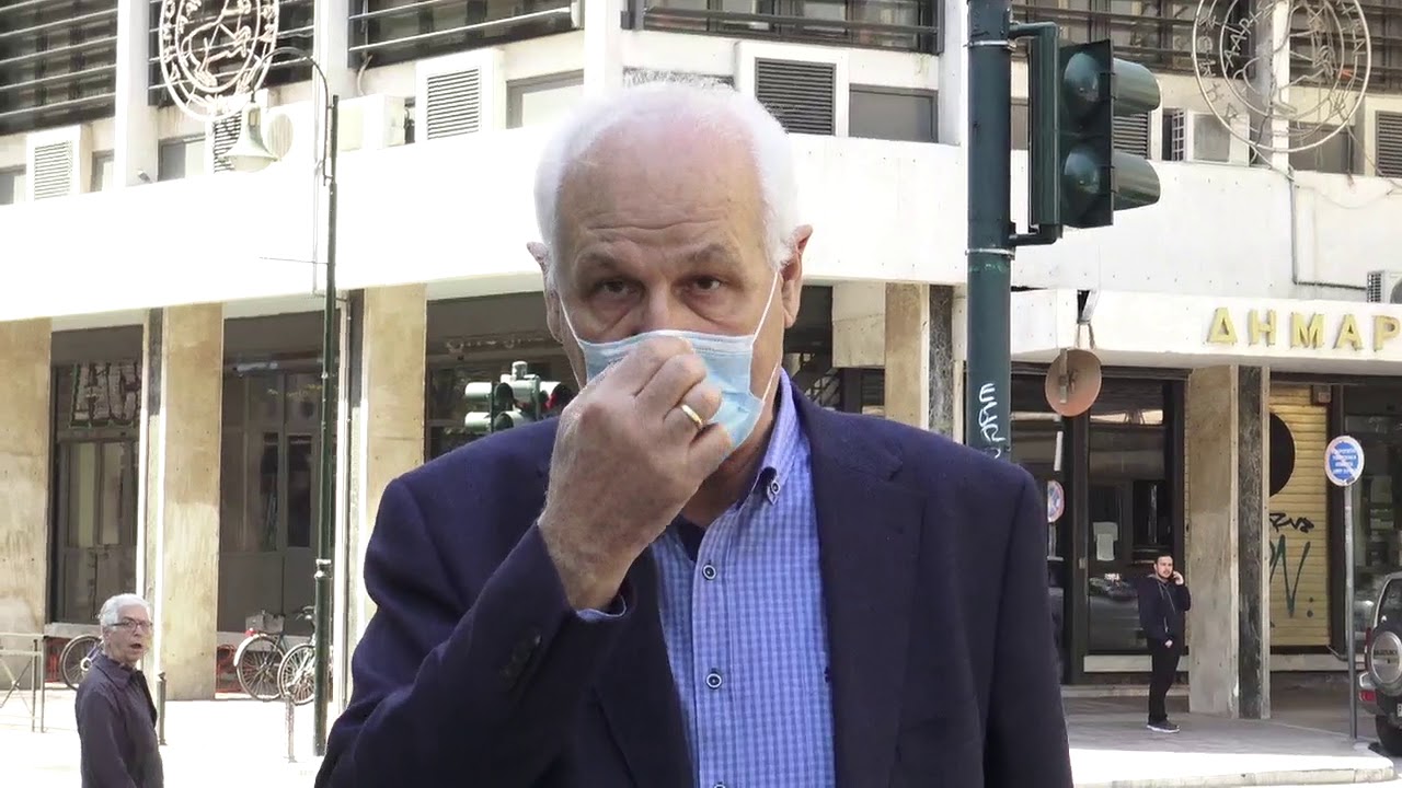 Δηλώσεις του δημάρχου Λαρισαίων Απ. Καλογιάννη για την πανδημία - YouTube