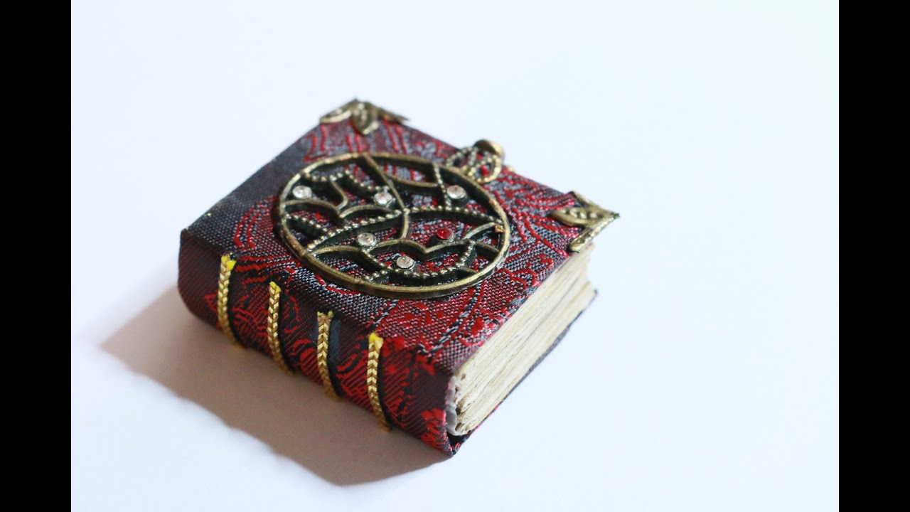 The Making of a Miniature Spell Book || Part 1 - YouTube