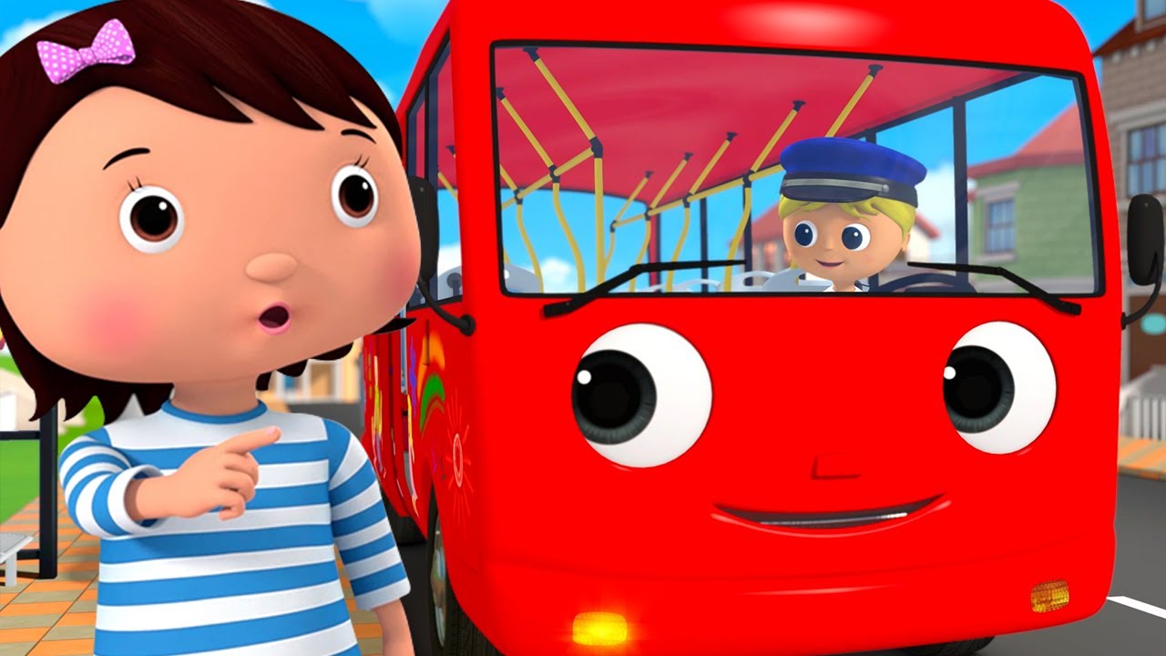 Color Bus Song! +More Nursery Rhymes and Kids Songs | Little Baby Bum ...