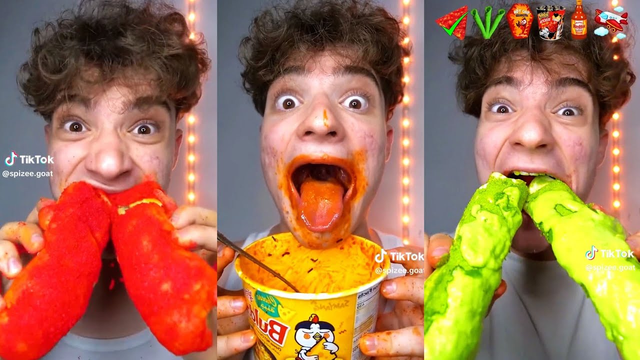 *1+ HOUR* Spizee Goat Extreme Spicy Challenge Shorts Compilation 2024 ...