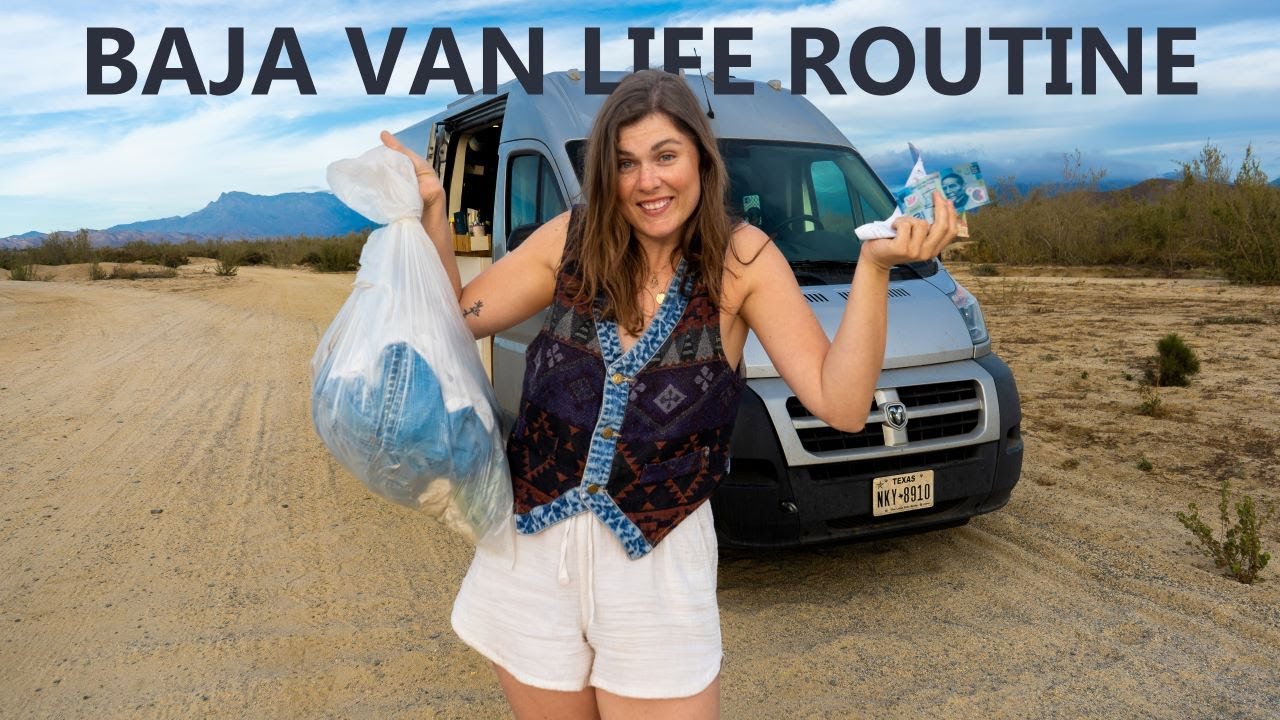 How To Van Life in Baja, Mexico (Errands Day!) - YouTube
