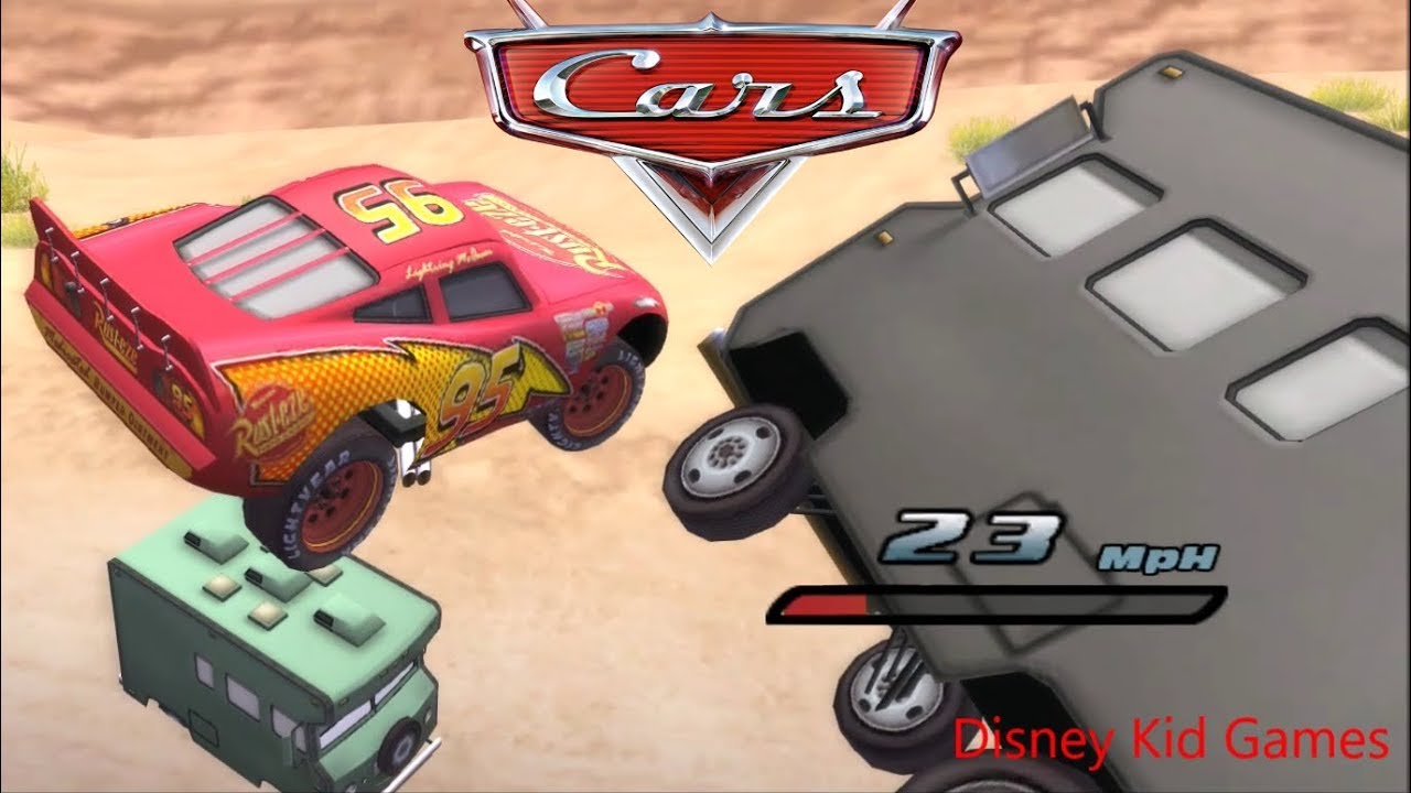 Disney Pixars Cars Movie Game - Crash Mcqueen 30 - Dare Devil McQueen ...