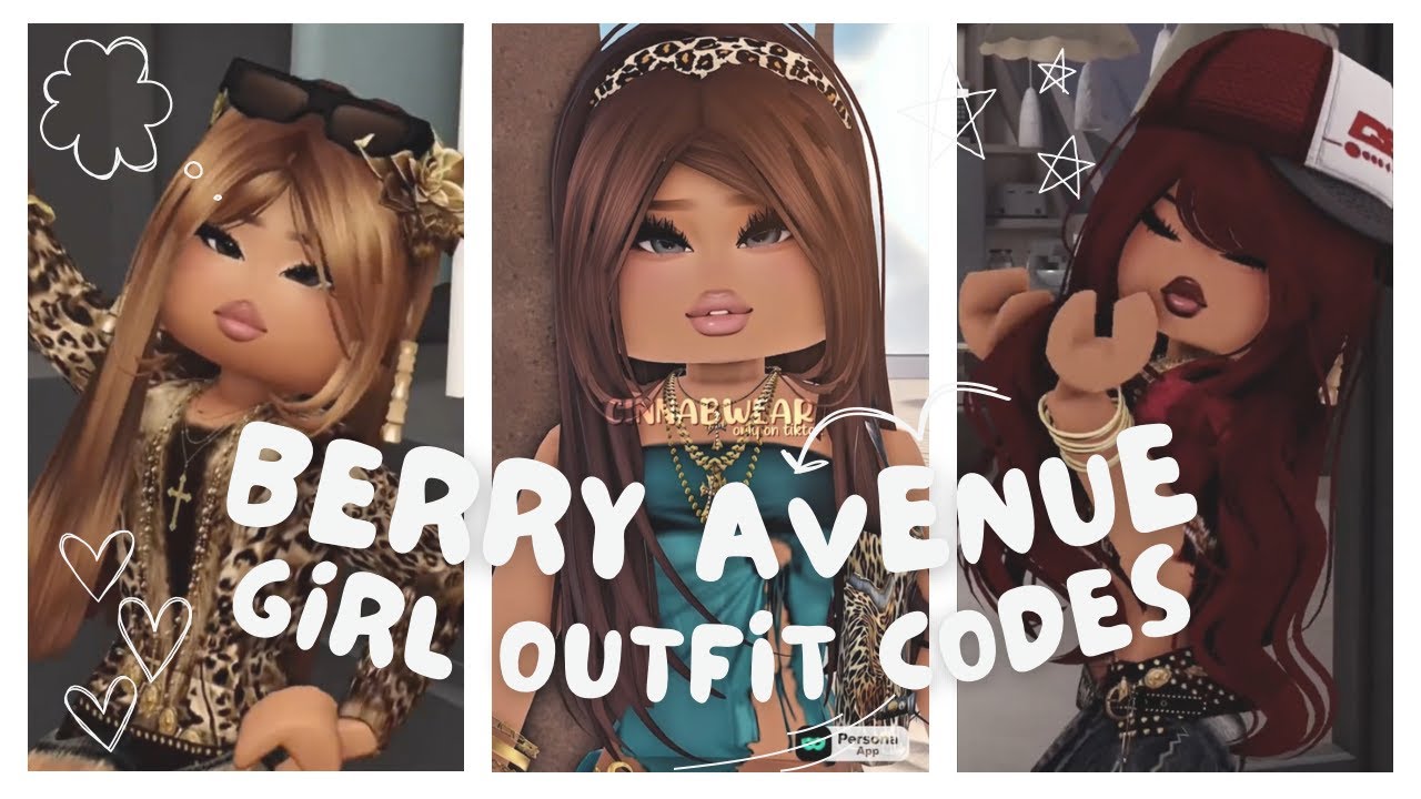 Girl Berry Avenue Outfit Codes Compilation - YouTube