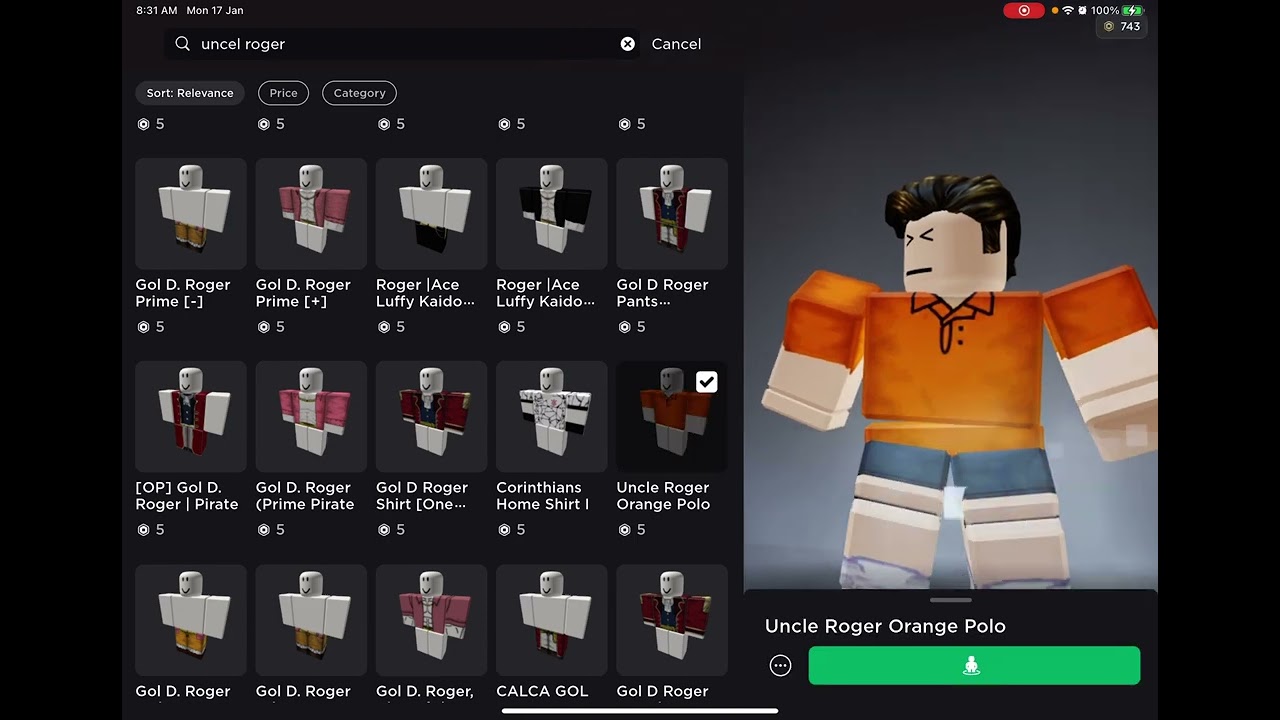 How to be uncle roger in Roblox (outfit) - YouTube