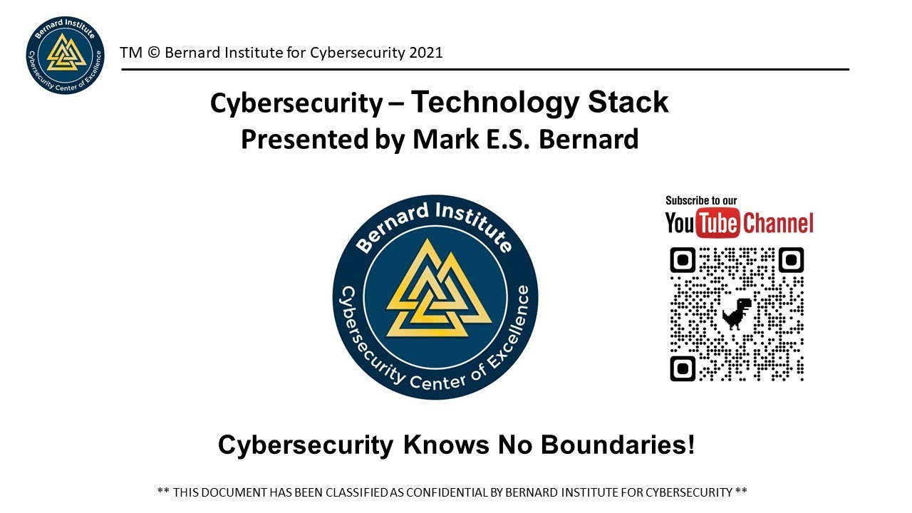 The Cybersecurity Technology Stack - YouTube