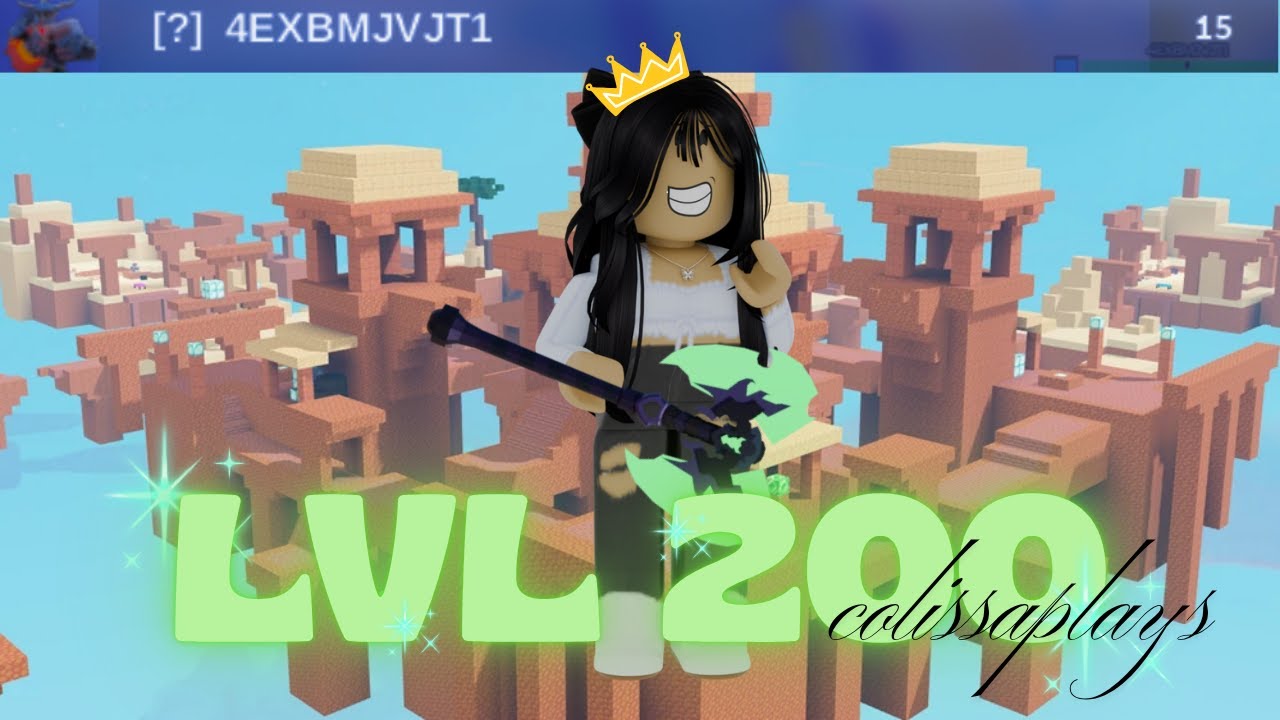 REACHING LEVEL 200 IN BEDWARS - YouTube