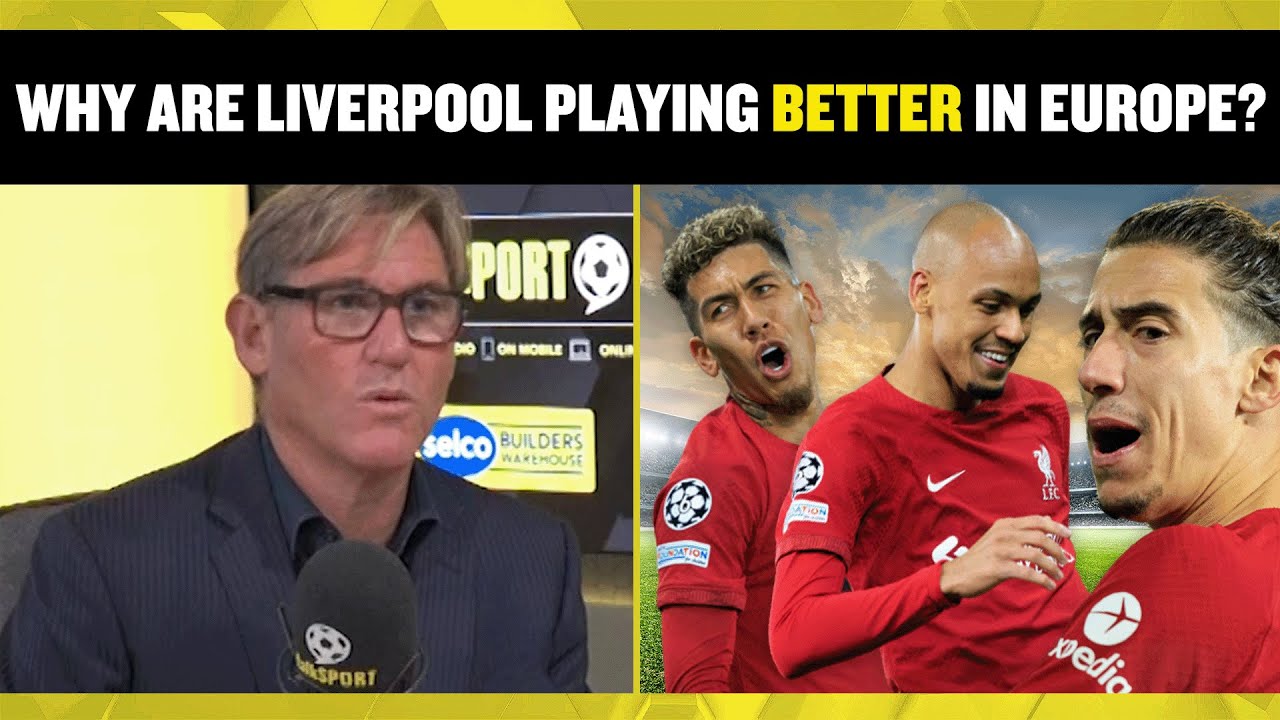 Why are Liverpool playing better in the Champions League? 😮 Simon ...