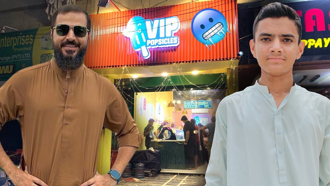 Mustafa Hanif ki Dosri Shope per Phonch Gaye | VIP Popsicles | Ahsan ...