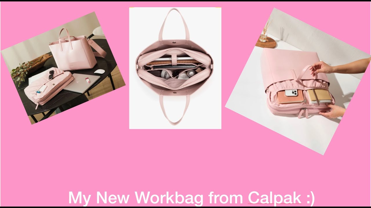 My New Bag for Work By Calpak - YouTube