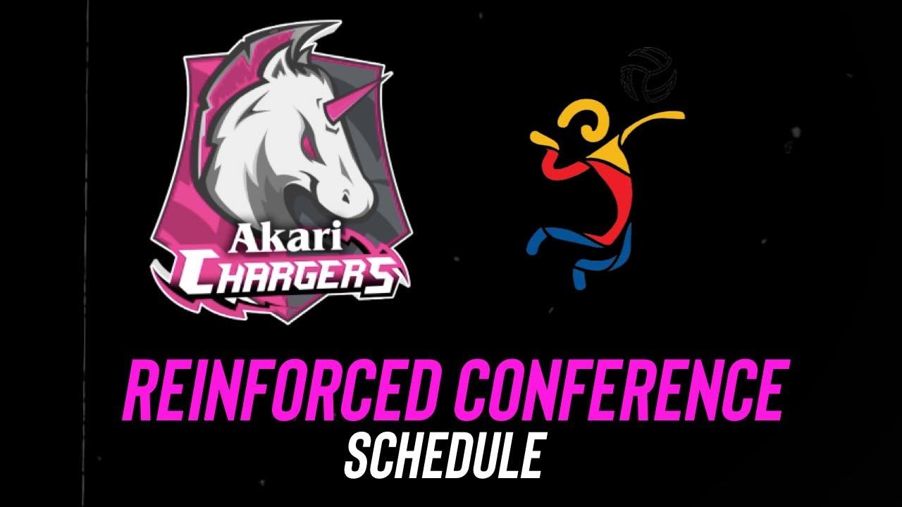 AKARI CHARGERS: 2022 PVL Reinforced Conference Schedule - YouTube
